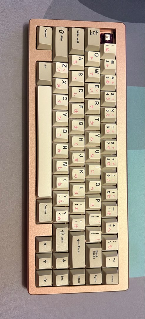 Bauer 2 Keyboard (Rose gold/brass), Computers & Tech, Parts ...