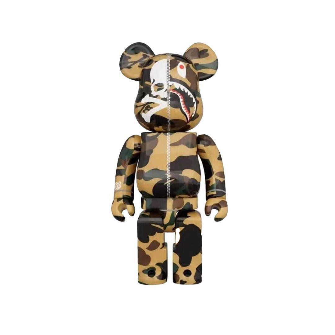 Bearbrick Bape x Mastermind Yellow 1000%, Hobbies & Toys, Toys & Games ...