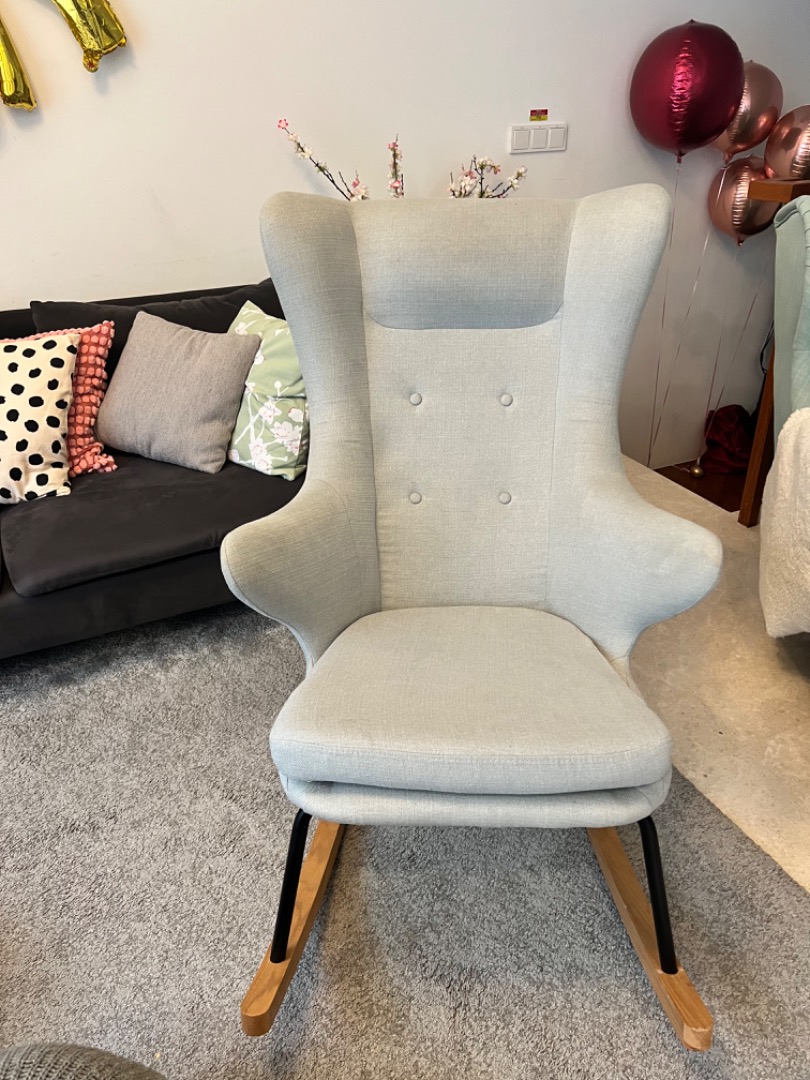 Beautiful rocking chair, Furniture & Home Living, Furniture, Chairs on ...