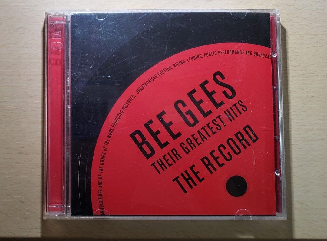 BEE GEES THEIR GREATEST HITS THE RECORD 2CD 精選40首, 興趣及遊戲, 音樂、樂器 & 配件 ...