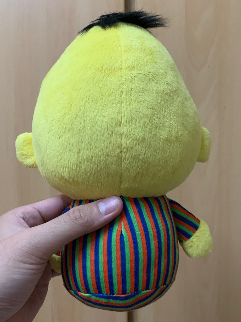 Bert Sesame Street Yellow Small Cute Soft Toy Plushie, Hobbies & Toys ...