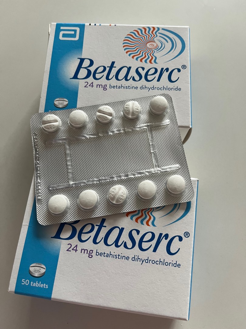 Betaserc 24mg Vertigo, Health & Nutrition, Health Supplements, Vitamins ...