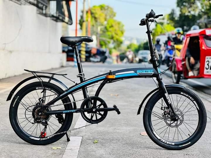 BIKETEC DOLPHIN FOLDING BIKE STEEL 20ER, Sports Equipment, Bicycles ...