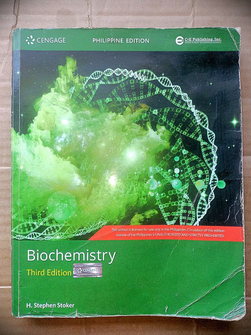 Biochemistry Book by H. Stephen Stoker, Hobbies & Toys, Books ...