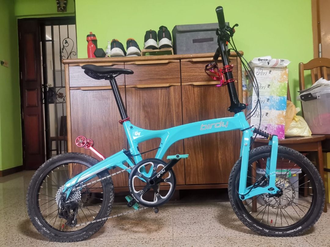 Birdy GT 10spd - Aquamarine, Sports Equipment, Bicycles & Parts ...