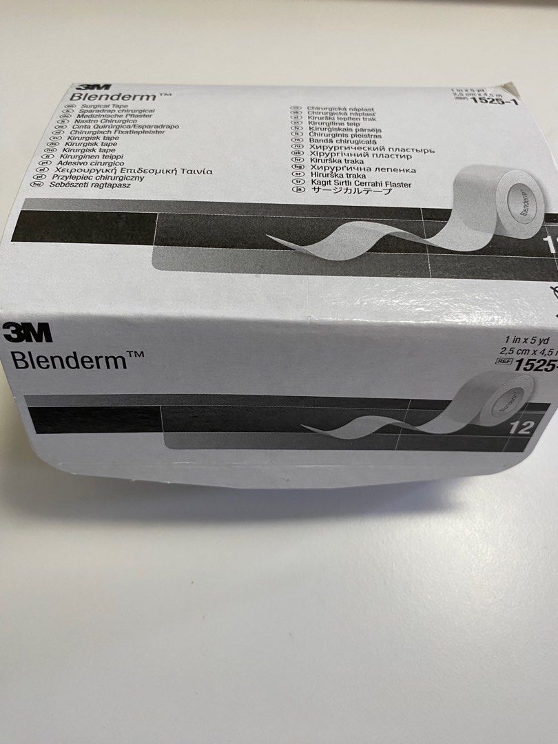Blenderm Surgical Tape 3M, Health & Nutrition, Medical Supplies & Tools ...