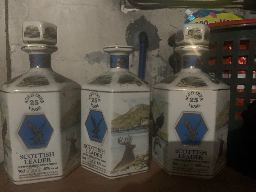 Bottle display scottish leader on Carousell