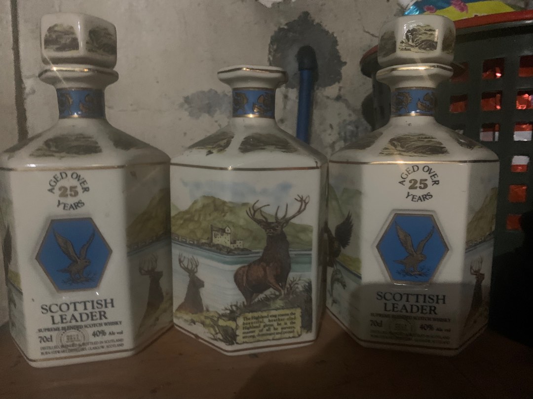 Bottle display scottish leader on Carousell