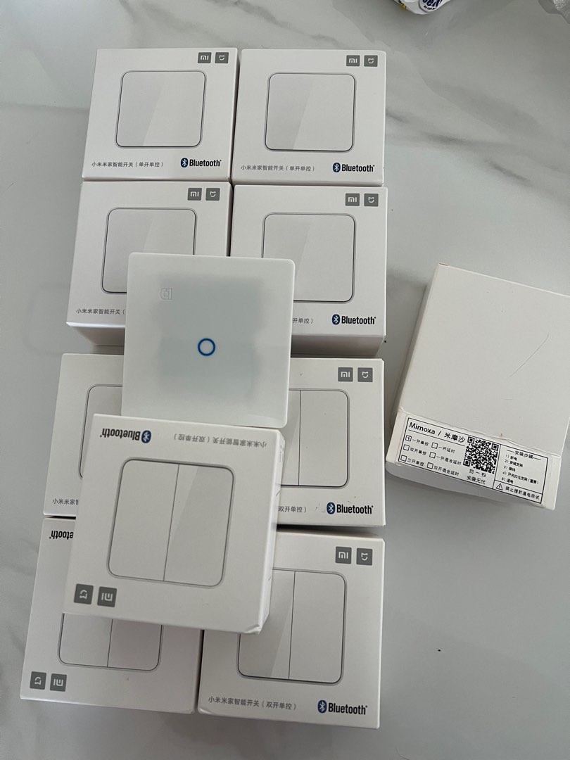 Brand new - Xiao Mi smart wall switches x9 + 1 master switch, TV & Home ...