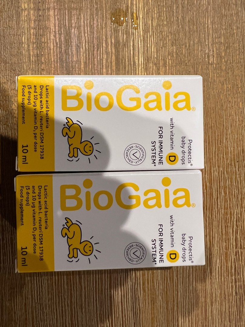 Brand New BioGaia Probiotic Vitamin D 10 ml (Exp 08 2024), Health ...