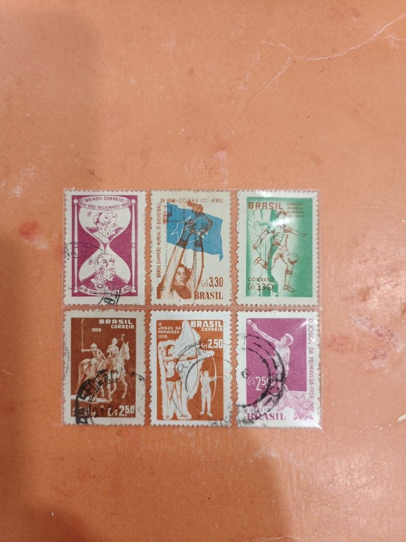 Brazil stamps Sports, Hobbies & Toys, Memorabilia & Collectibles ...