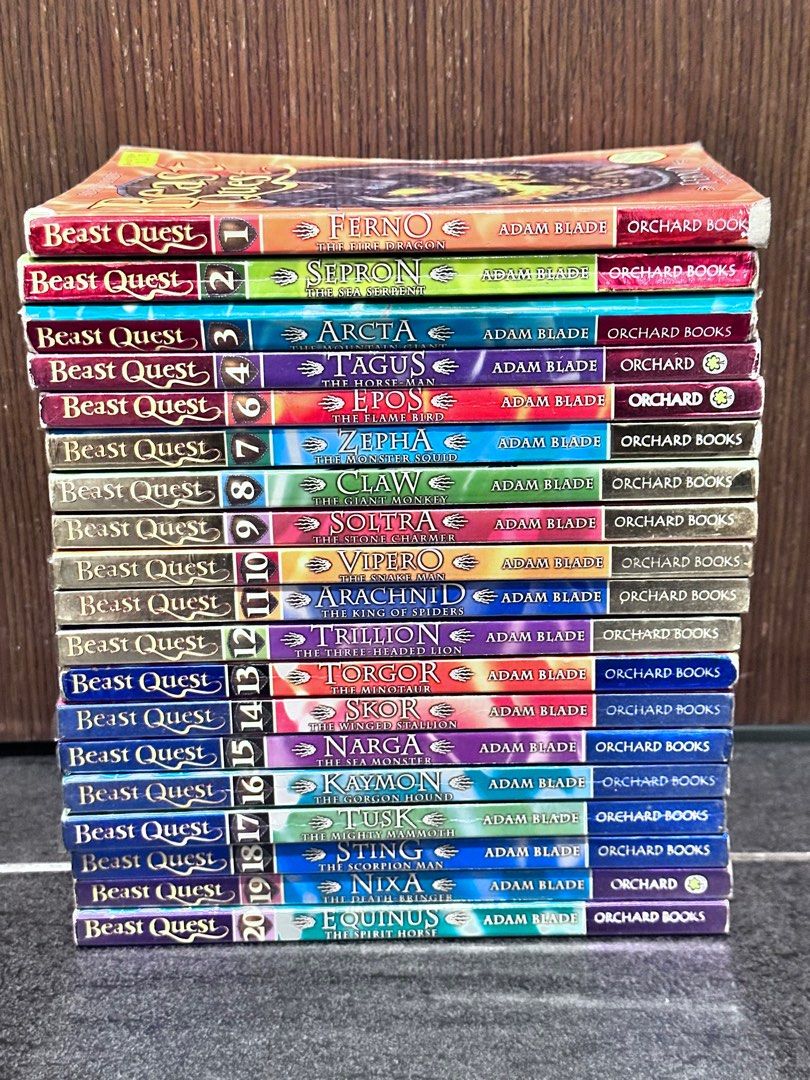 Breast Quest Book 1-20, Hobbies & Toys, Books & Magazines, Children's ...