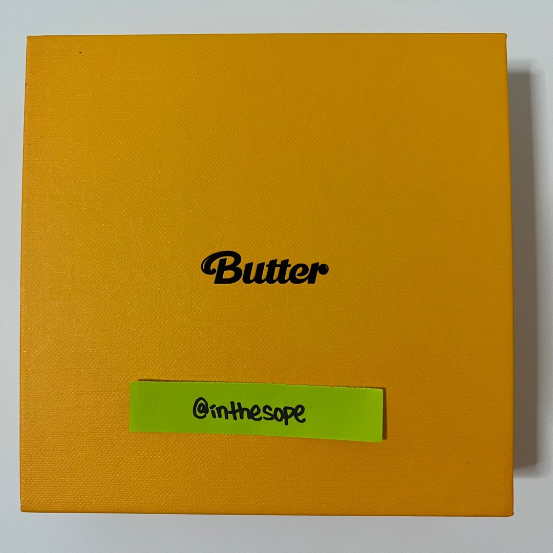 BTS Butter (Cream) Album, Hobbies & Toys, Memorabilia & Collectibles, K ...