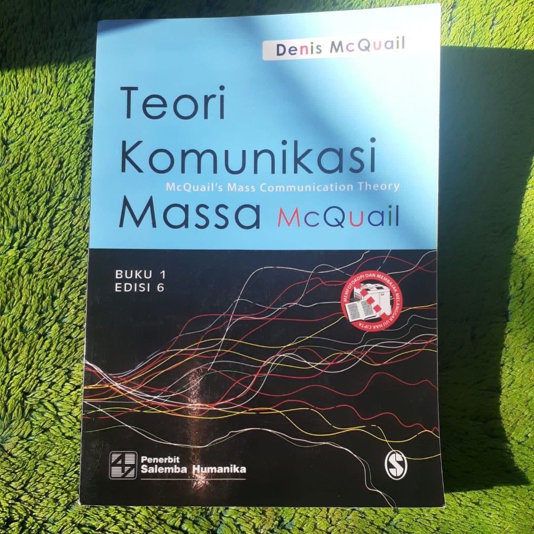 Buku Kuliah Teori Komunikasi Massa McQuall original on Carousell Buku Kuliah Teori Komunikasi Massa McQuall original on Carousell