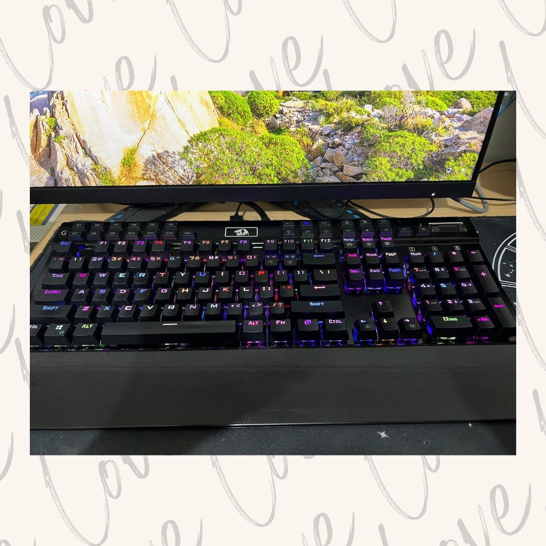 Redragon Yama K550 RGB Black Mechanical Keyboard, Computers & Tech ...