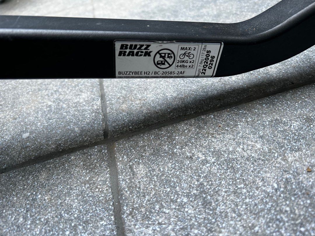 Buzzrack Buzzybee H2 with Tow Hitch for Toyota Raize, Sports Equipment ...