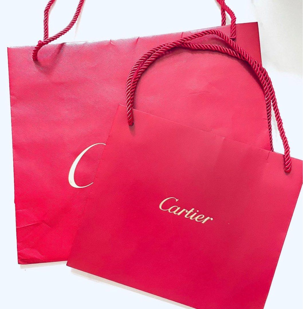 Cartier Paper Bag, Luxury, Accessories on Carousell