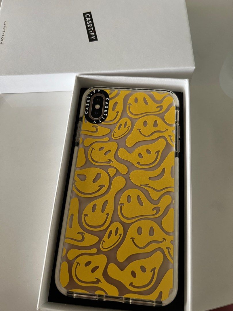 Casetify smiley face case authentic iPhone XS, Mobile Phones & Gadgets ...