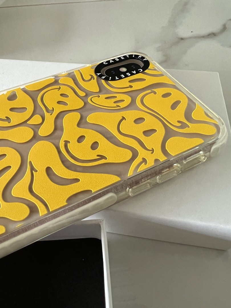 Casetify smiley face case authentic iPhone XS, Mobile Phones & Gadgets ...