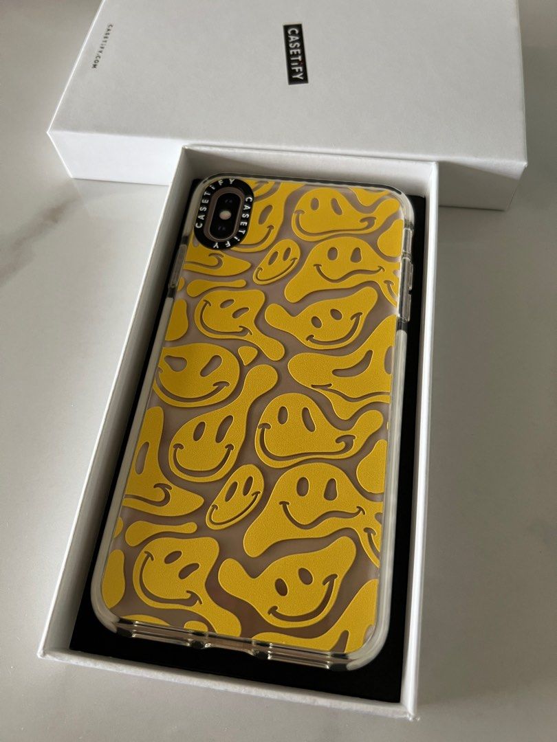 Casetify smiley face case authentic iPhone XS, Mobile Phones & Gadgets ...