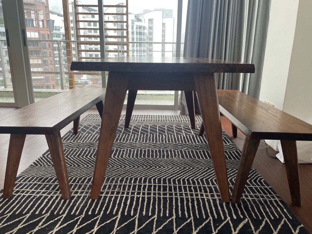 Castlery Dining Table Set, Furniture & Home Living, Furniture, Tables ...