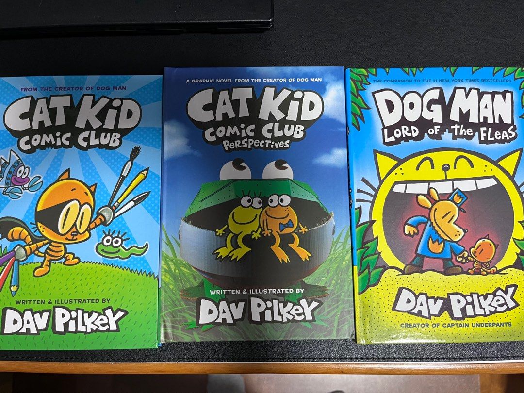 Cat Kid Comic Club/ Dog Man, Hobbies & Toys, Books & Magazines ...