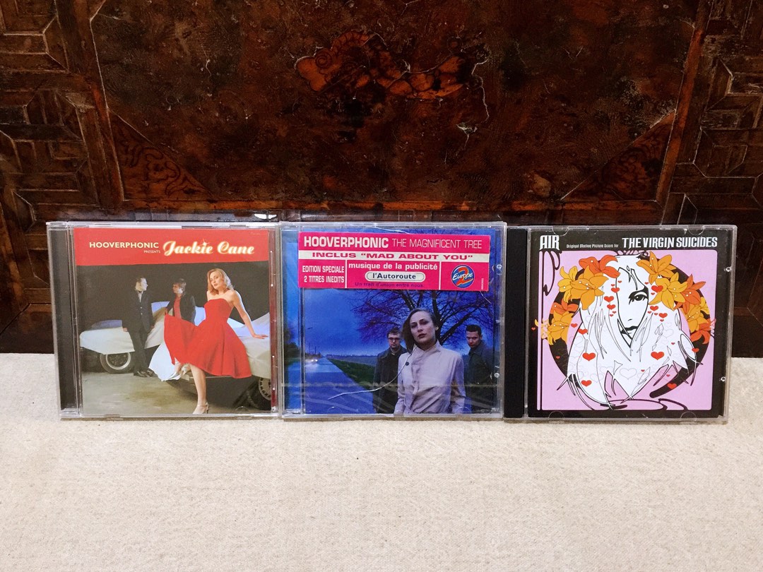原裝正版CD｜Hooverphonic及Air共三套, 興趣及遊戲, 音樂、樂器 & 配件, 音樂與媒體 - CD 及 DVD - Carousell
