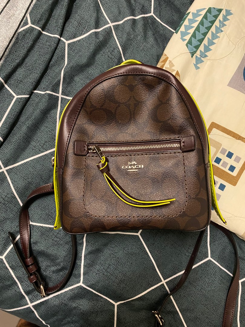 Coach Mini-Bagpack, Women's Fashion, Bags & Wallets, Backpacks on Carousell