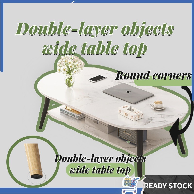Coffee table double-decker, Furniture & Home Living, Furniture, Tables ...