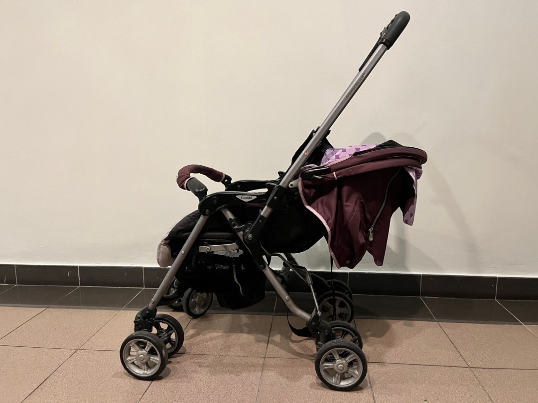 Combi Miracle Turn (2010 model), purple. Well loved and well used ...