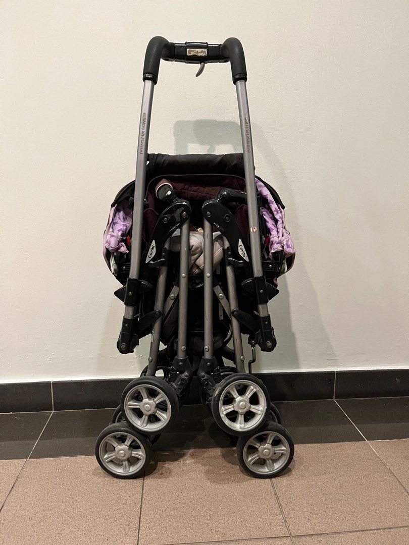 Combi Miracle Turn (2010 model), purple. Well loved and well used ...