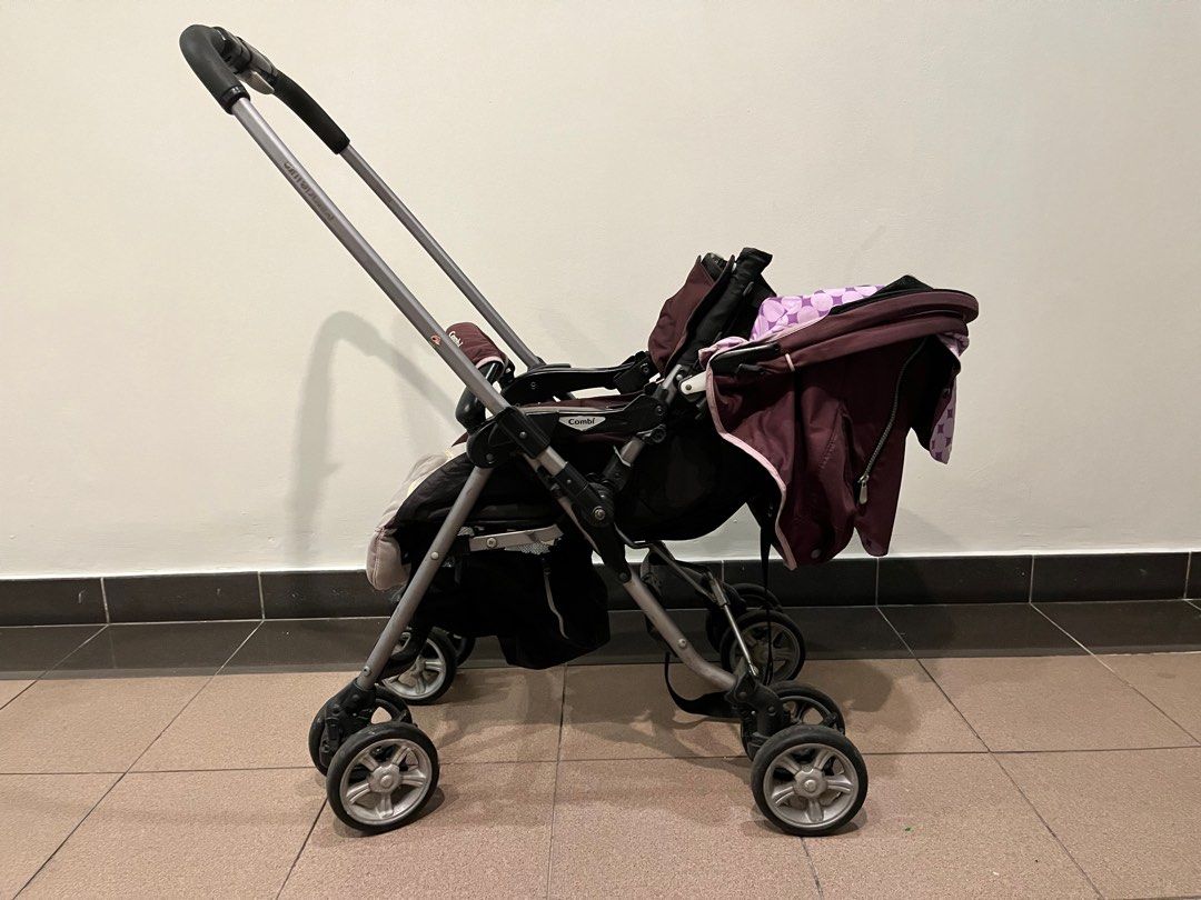 Combi Miracle Turn (2010 model), purple. Well loved and well used ...