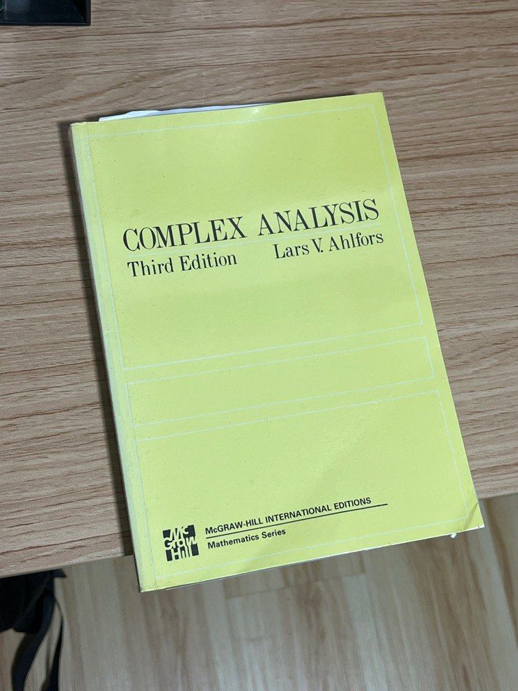 Complex Analysis Hobbies And Toys Books And Magazines Textbooks On Carousell