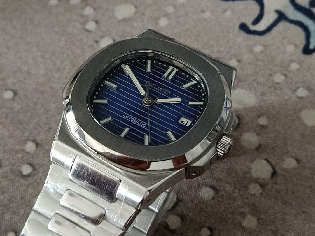 Smod Seiko Mod Nautilus Automatic watch, Luxury, Watches on Carousell