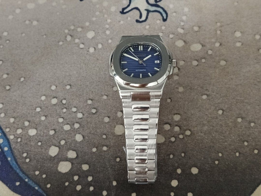 Smod Seiko Mod Nautilus Automatic watch, Luxury, Watches on Carousell