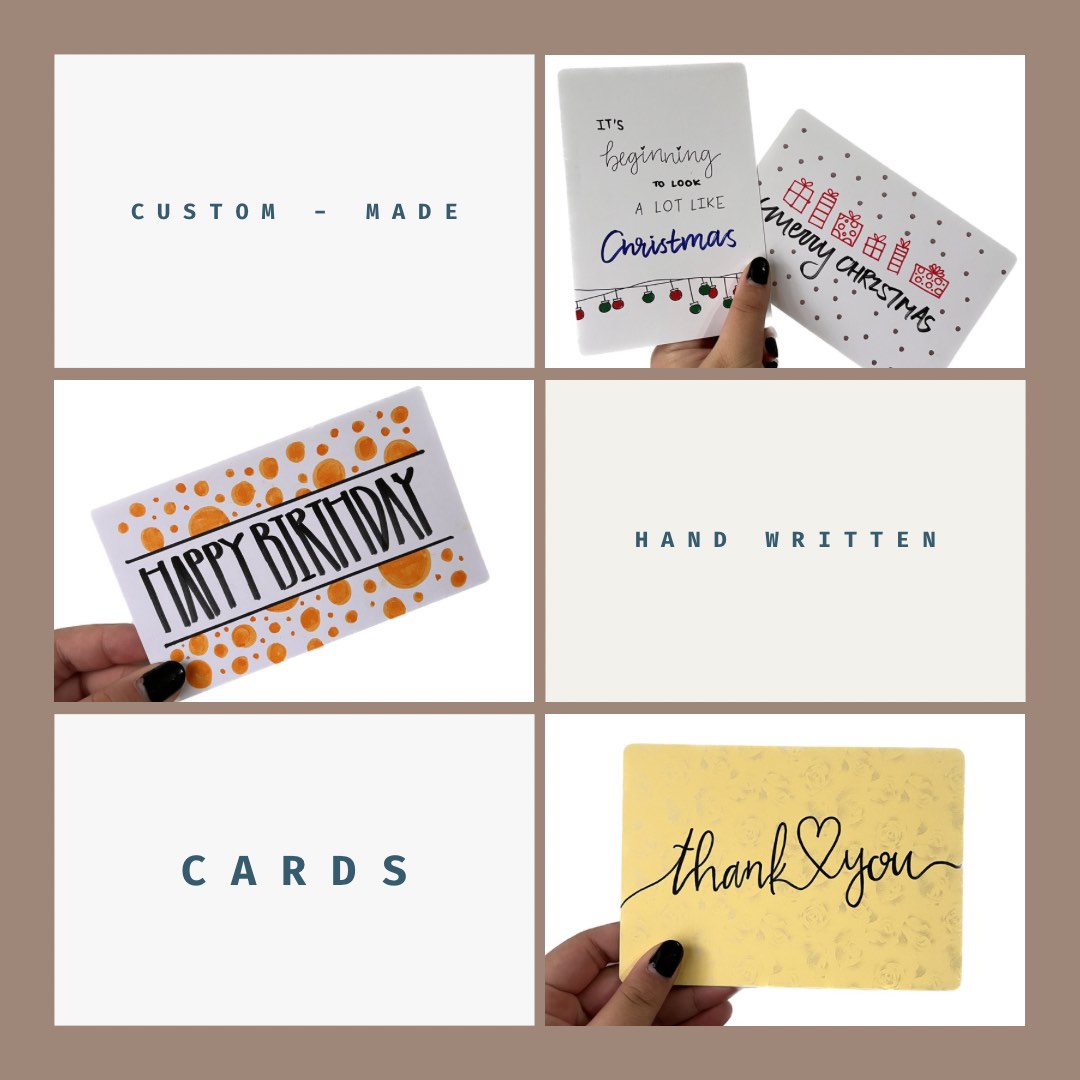 [PRE-ORDER] Customised Hand-written Cards, Hobbies & Toys, Stationery ...