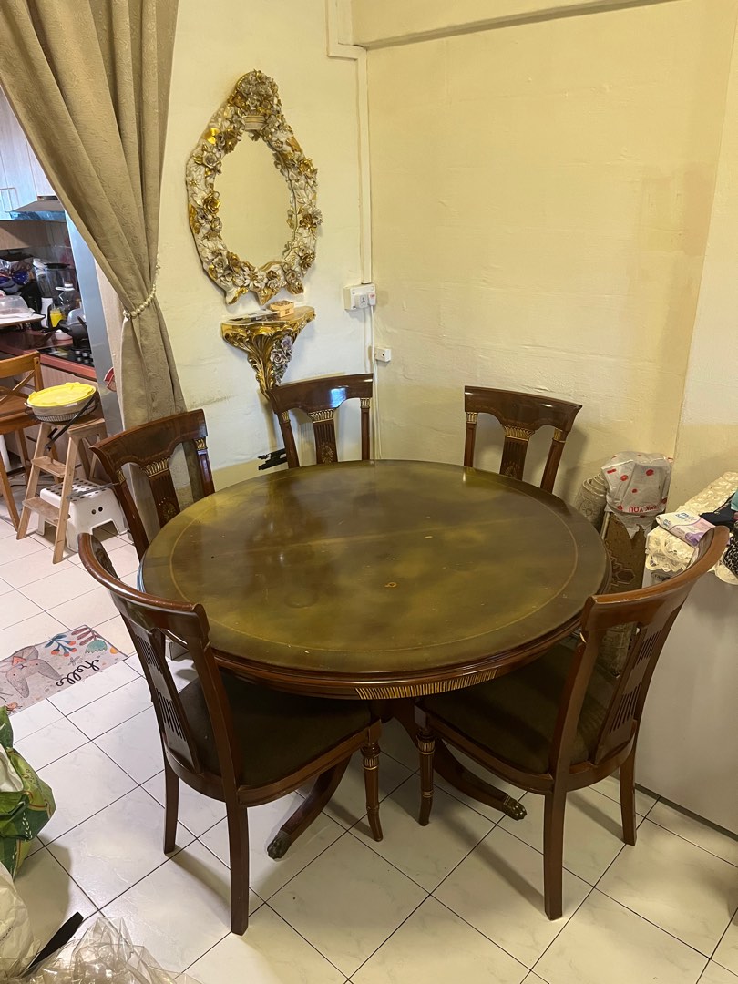 Da Vinci Dining Table, Furniture & Home Living, Furniture, Tables ...