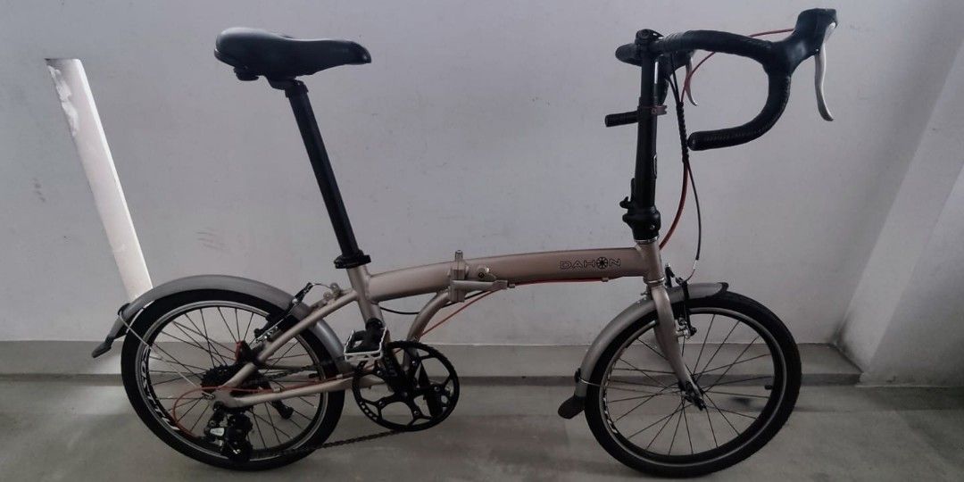 Dahon D8 Foldable Bike Modified, Sports Equipment, Bicycles & Parts ...