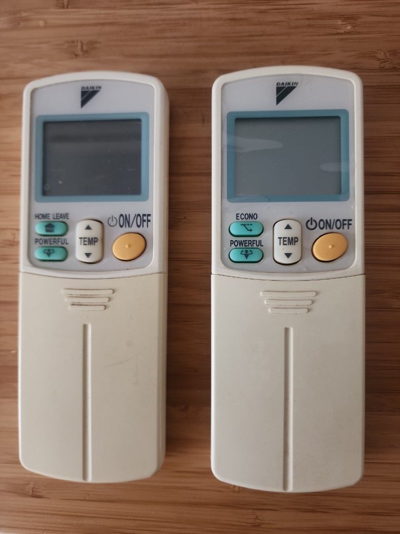 Daikin Aircon Remote Control, TV & Home Appliances, Air Conditioners ...
