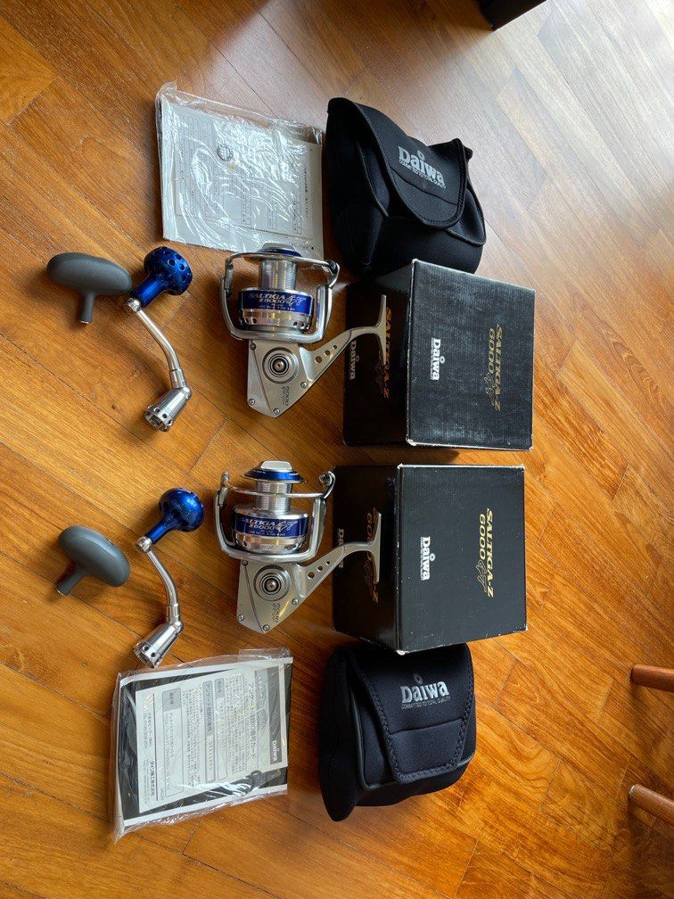 DAIWA SALTIGA 6000 GT FISHING REEL, Sports Equipment, Fishing on Carousell