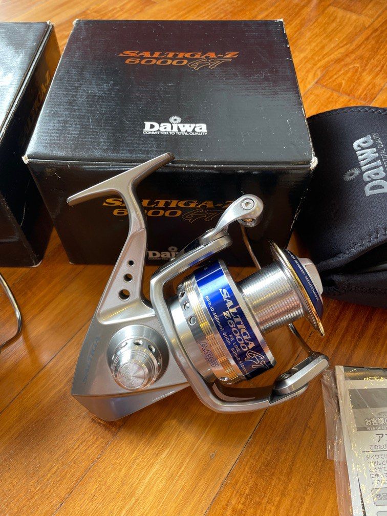 DAIWA SALTIGA 6000 GT FISHING REEL, Sports Equipment, Fishing on Carousell