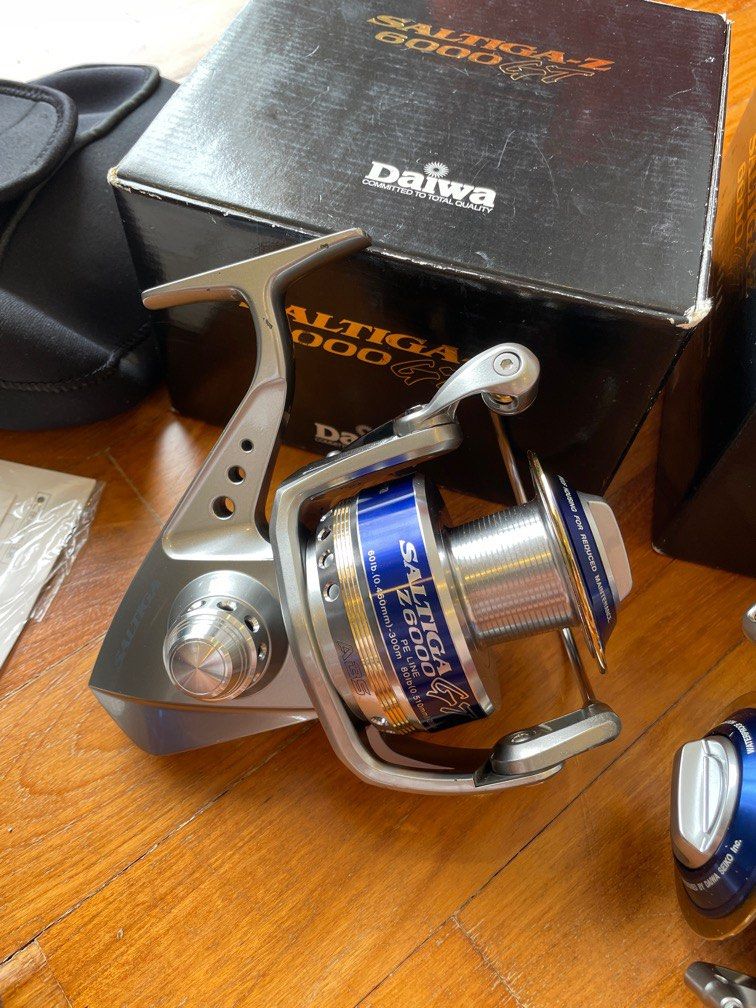 DAIWA SALTIGA 6000 GT FISHING REEL, Sports Equipment, Fishing on Carousell