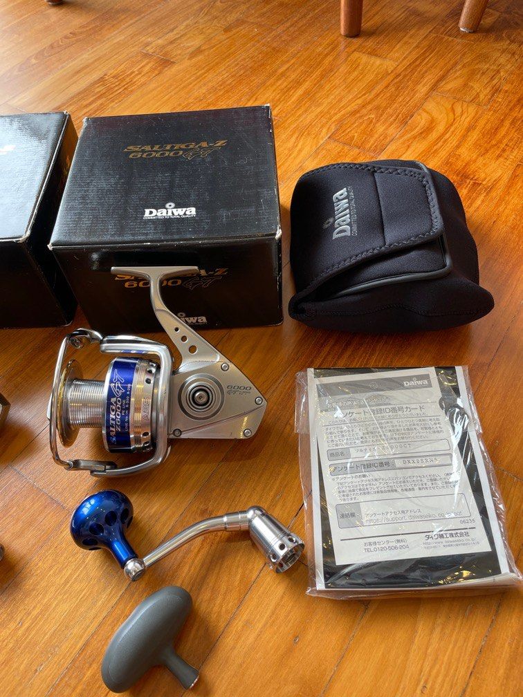 DAIWA SALTIGA 6000 GT FISHING REEL, Sports Equipment, Fishing on Carousell