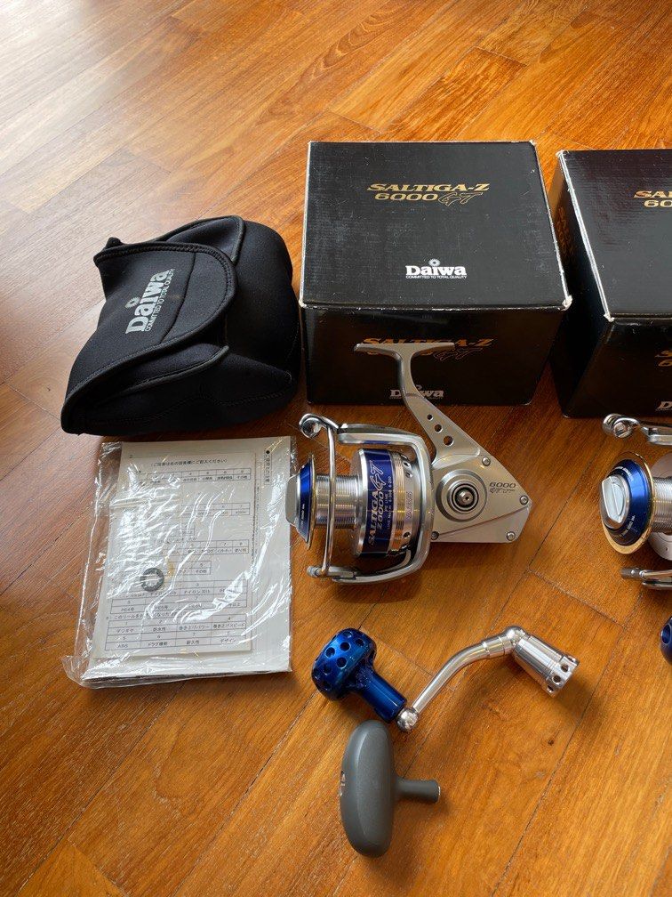 DAIWA SALTIGA 6000 GT FISHING REEL, Sports Equipment, Fishing on Carousell