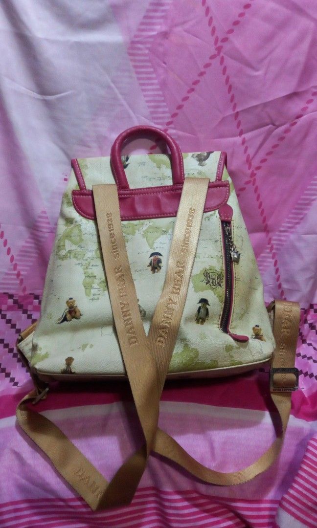 Danny bear backpack, Women's Fashion, Bags & Wallets, Backpacks on ...