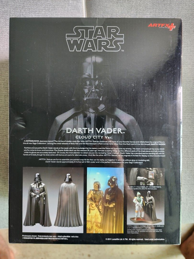 Darth Vader Model Kit, Hobbies & Toys, Memorabilia & Collectibles, Fan ...