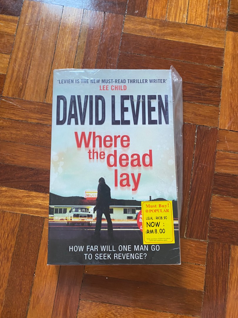 David Levien- Where the dead lay, Hobbies & Toys, Books & Magazines ...