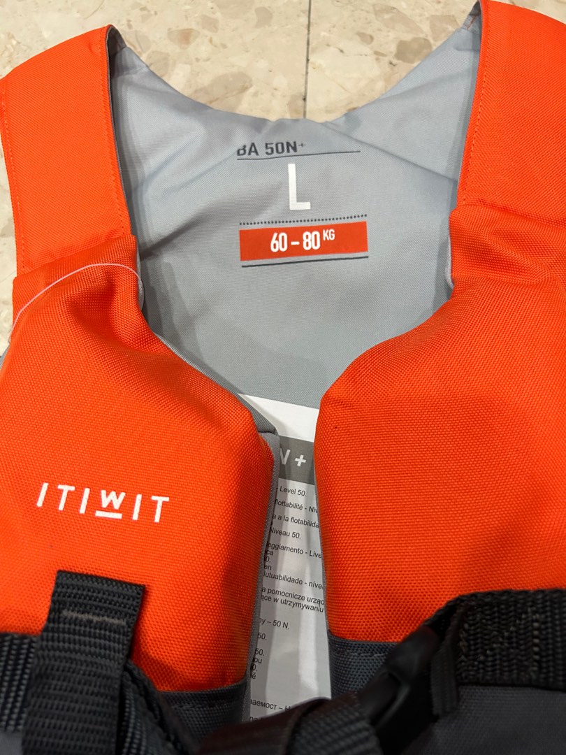 Decathlon iTiwiT BA 50N+ Buoyancy Aid Vest, Sports Equipment, Other ...