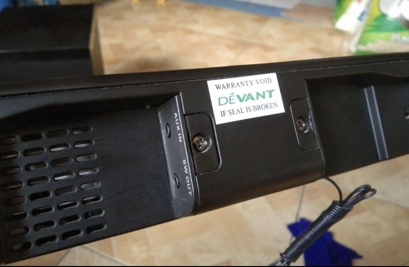 DEVANT SUBWOOFER AND SOUNDBAR on Carousell