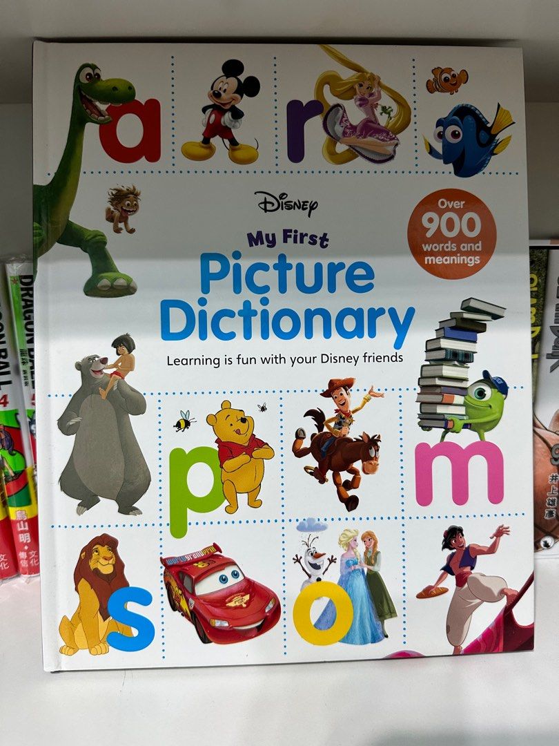 Disney My First Picture Dictionary / Encyclopedia, 興趣及遊戲, 書本 & 文具, 小朋友書 - Carousell